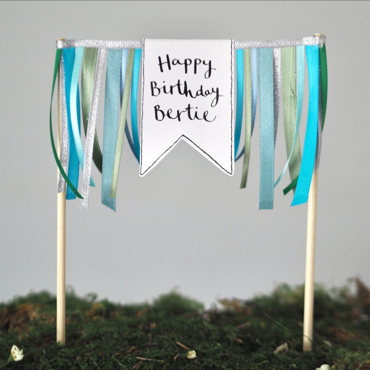 Ribbon Cake Topper | Bow Beaus